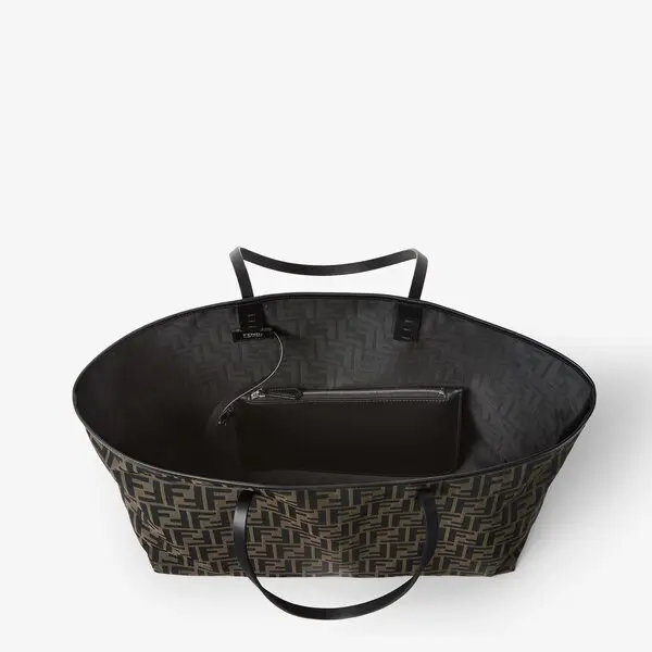 Fendi Medium Roll Ff Zucca Shopper